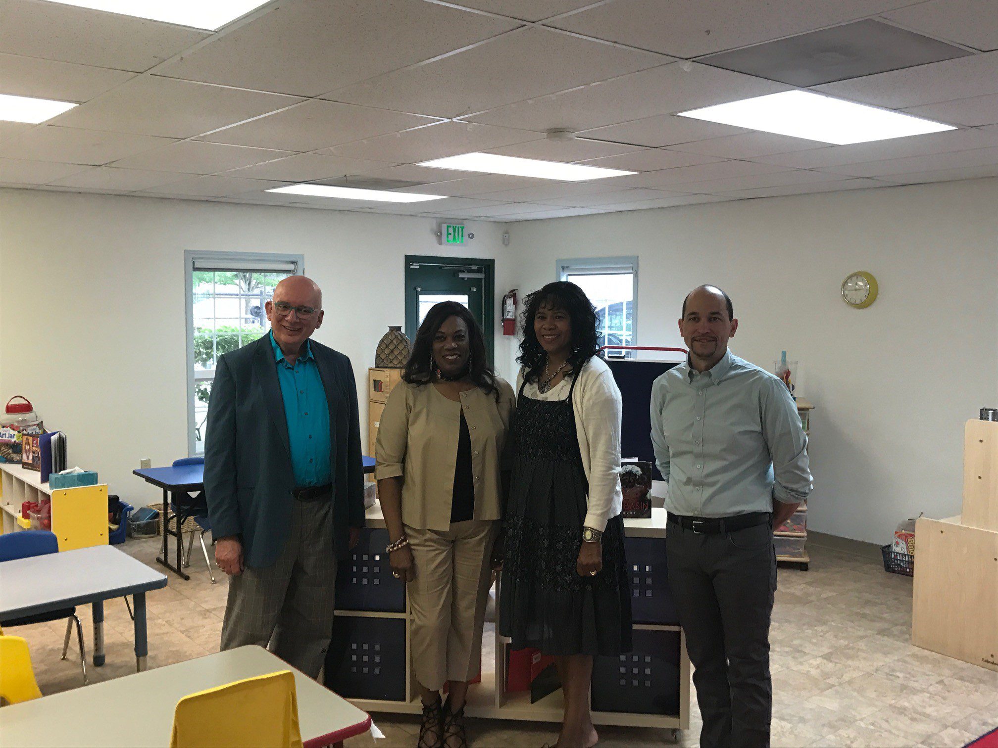 DEEL Staff Tours Remodeled Causey's Learning Center - What's the DEEL?