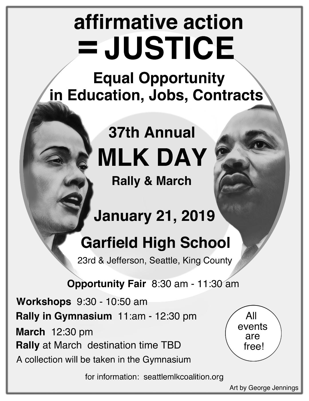 Families, Education, Preschool and Promise Levy Event on MLK Day - What ...