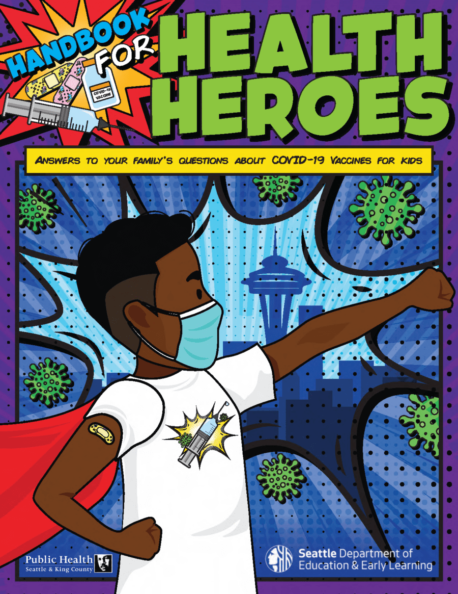 Handbook for Health Heroes: New Comic Book Answers Families' Questions ...